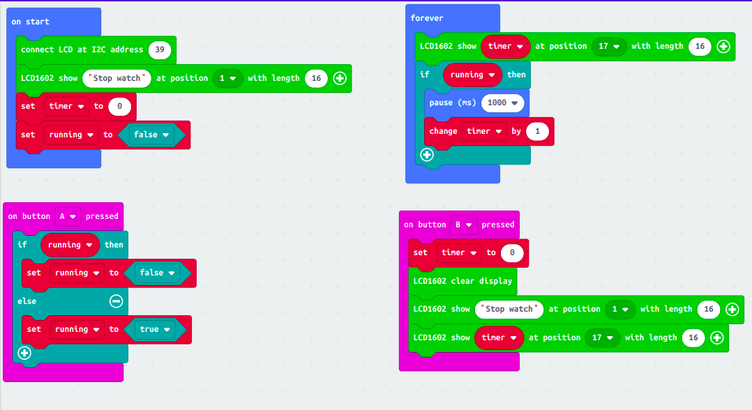 Using Lcd Display With The Microbit Programming Guides From Penguintutor